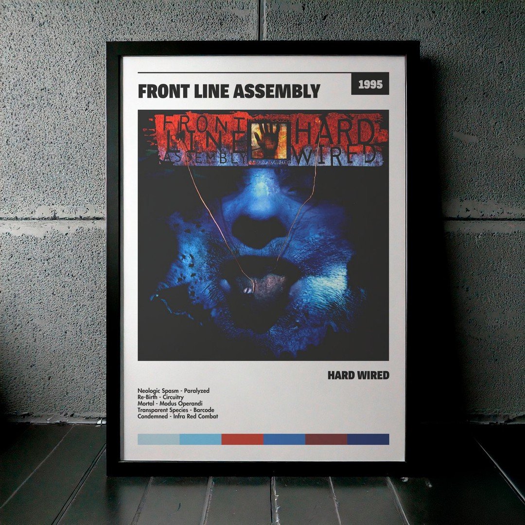 Cuadro Front Line Assembly Hard Wired Pikfy